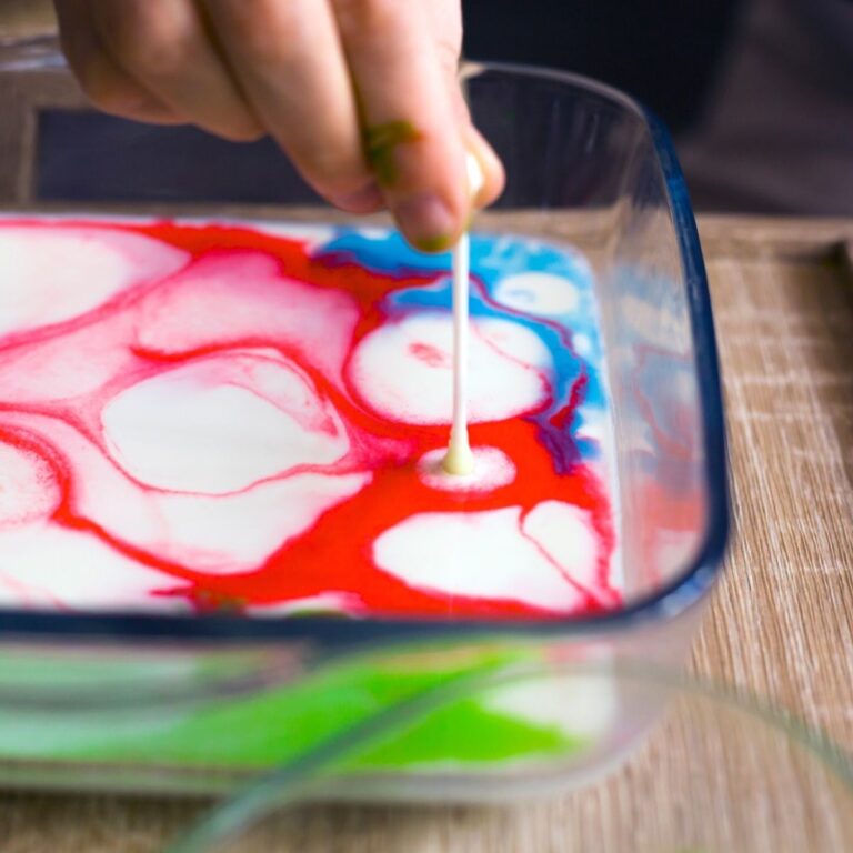 Magic Milk Experiment - sciencewithayan.com